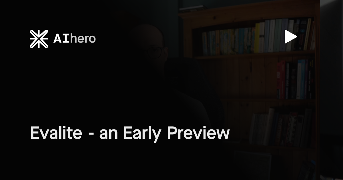 Evalite - an Early Preview