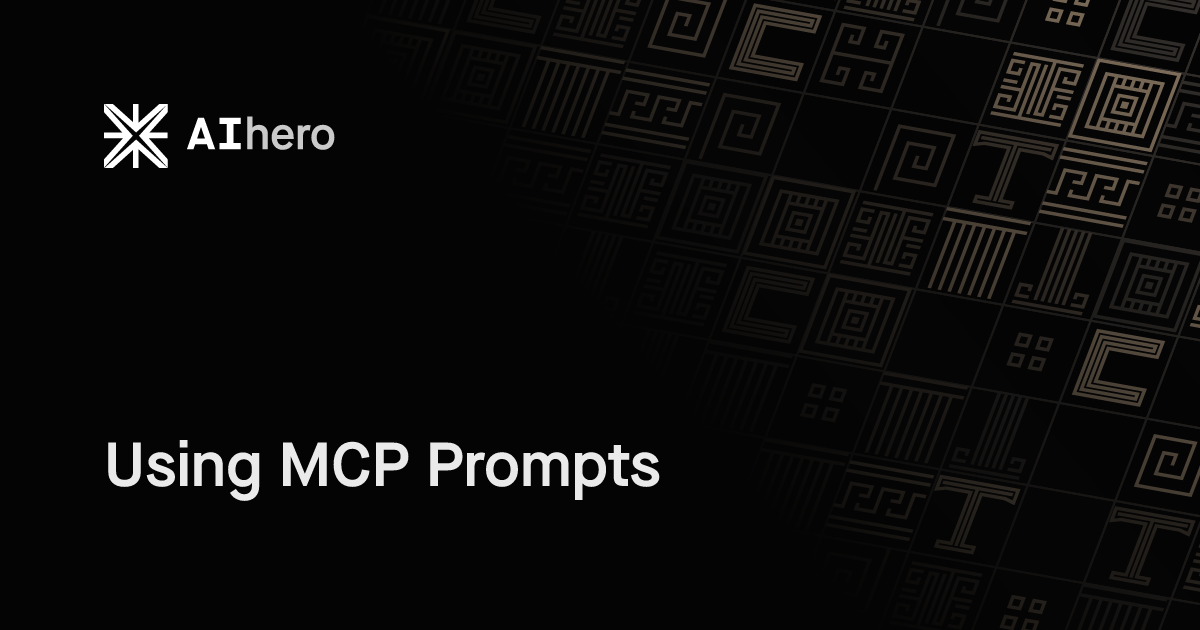 Using MCP Prompts